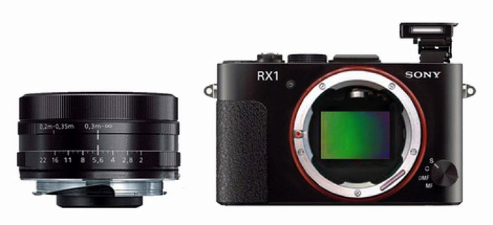 SONY Cyber-shot DSC-RX1 Compact ตัวแรกของโลกที่ใช้เซ็นเซอร์ขนาด Full ...