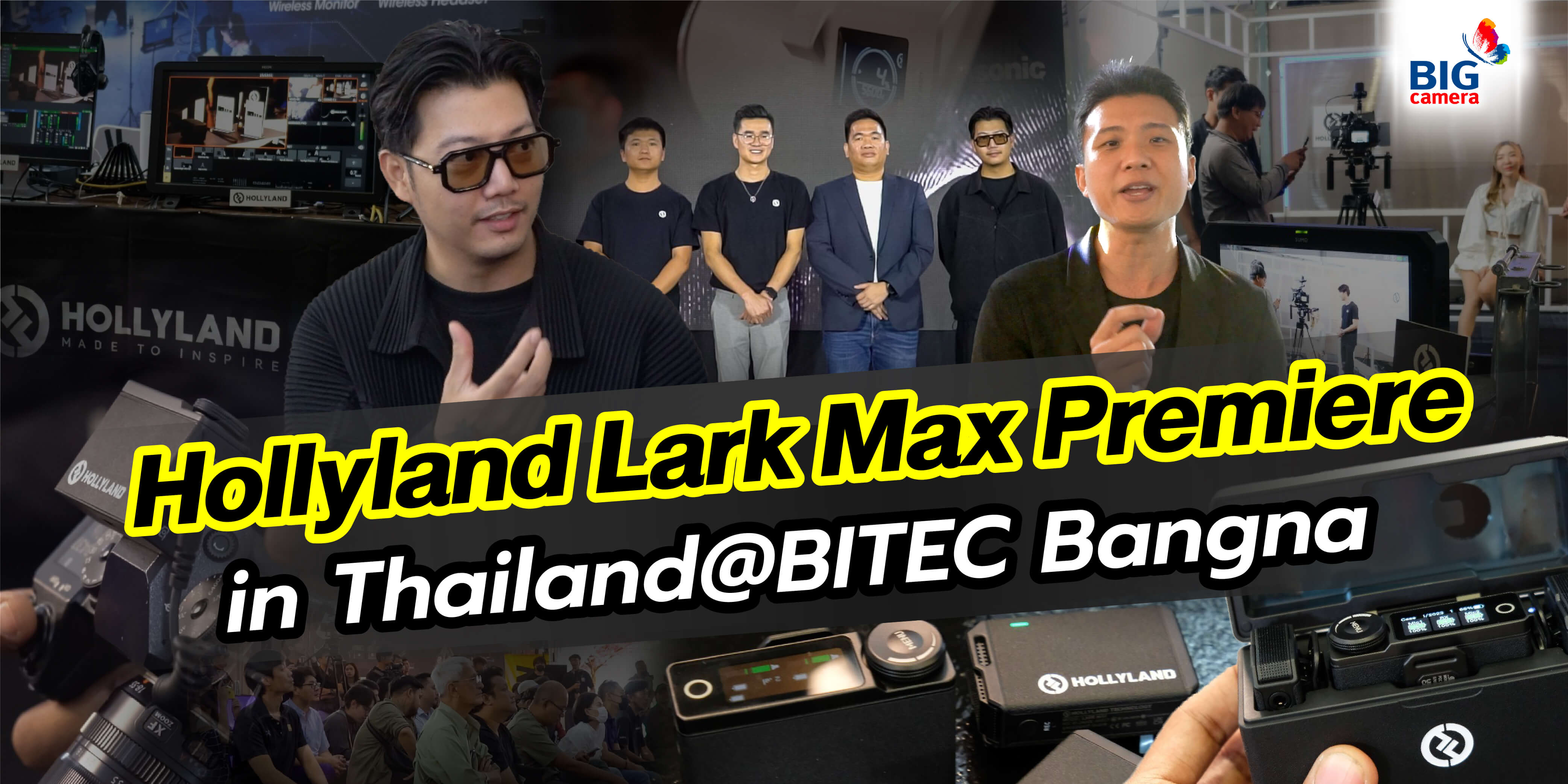 Hollyland Lark Max Premiere in Thailand ไมค์ไวเลส All-in-One คุณภาพสูง ...