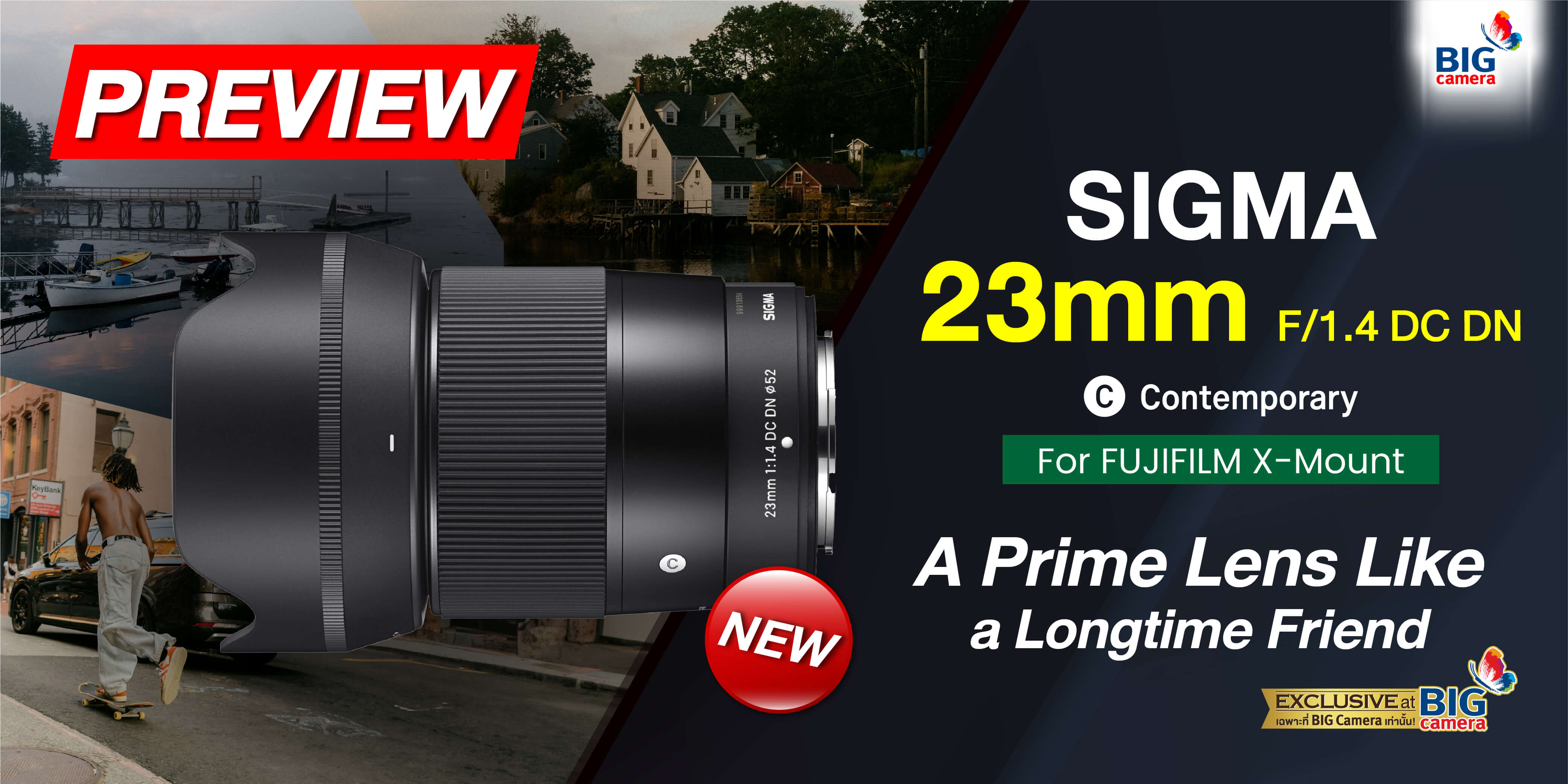 PREVIEW SIGMA 23mm F/1.4 DC DN | Contemporary for Fujifilm X Mount “A ...